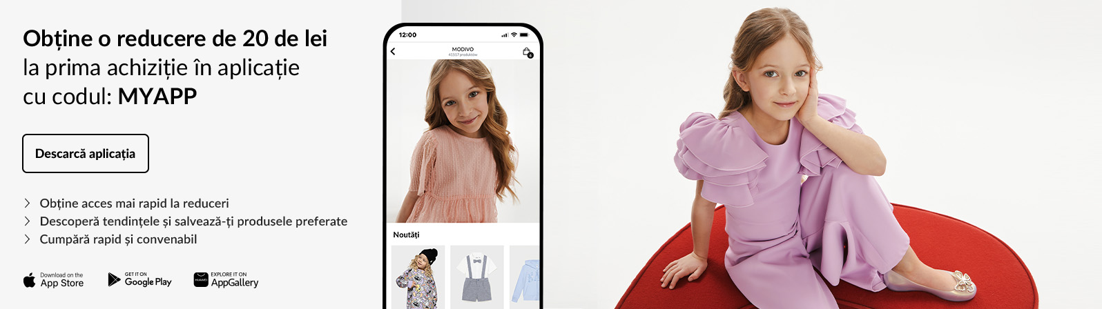 Moda pentru copii | Magazin online MODIVO.RO