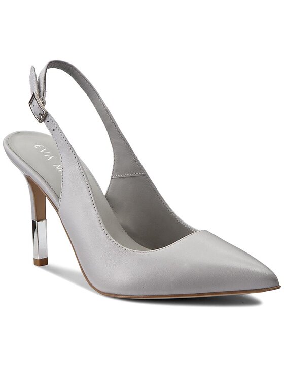 Eva Minge Sandały Doncia 1O 17SF1372178ES Szary | Modivo.pl