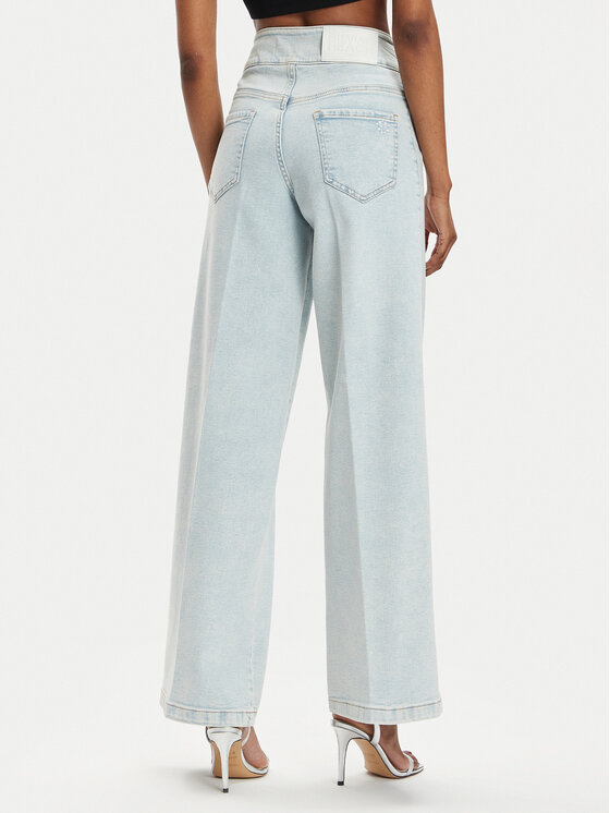 Silvian Heach Jeansy Cavanna GPP24053JE Niebieski Wide Leg | Modivo.pl