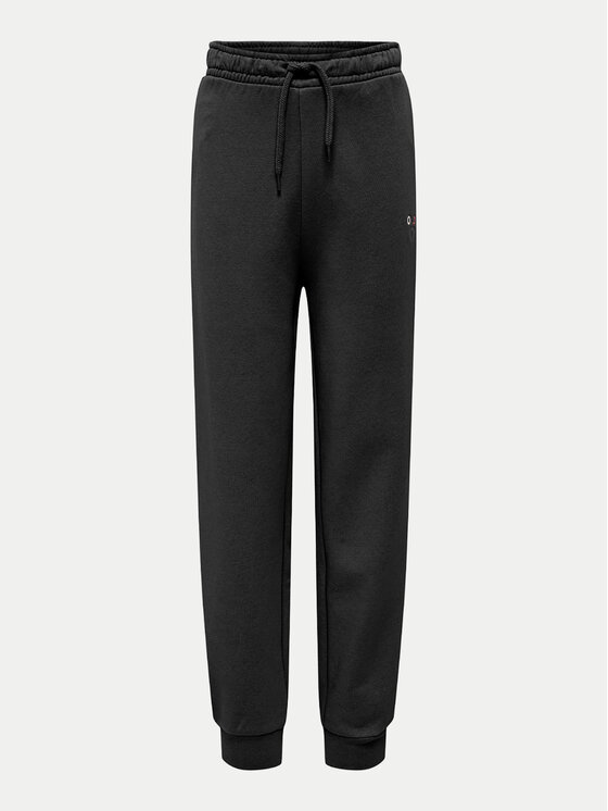 Kids ONLY Jogginghose 15343002 Schwarz Regular Fit Modivo