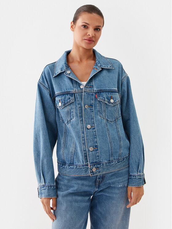 Levi's® Jeansjacke A6049-0000 Blau Relaxed Fit | Modivo.at