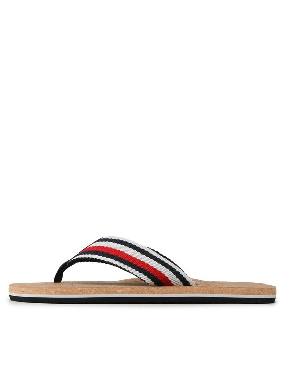 Tommy Hilfiger Flip flop Cork Beach Sandal FM0FM04475 Colorat | Modivo.ro