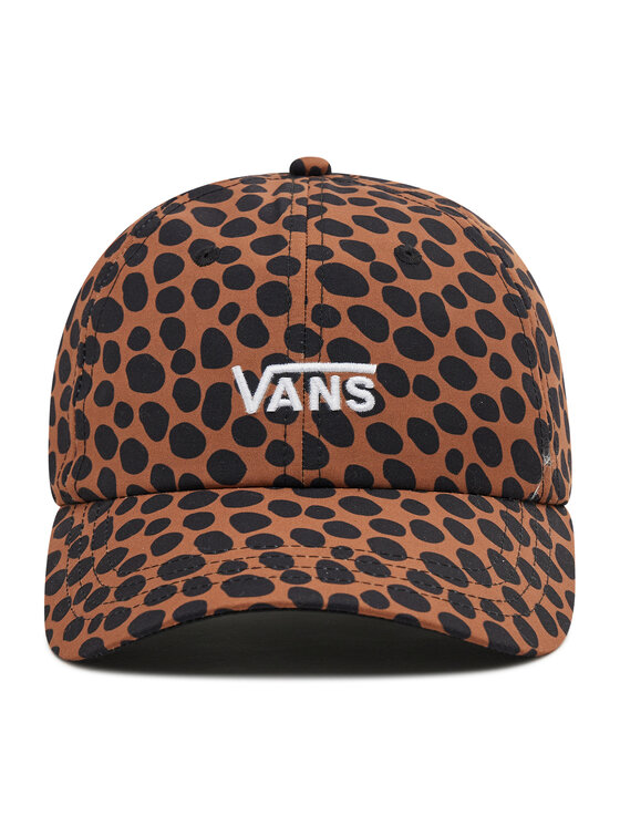 Vans Kepurė su snapeliu Court Side Prin VN0A34GRZ0F1 Ruda | Modivo.lt