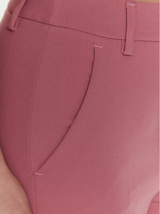 Weekend Max Mara Pantaloni din material Rana 2351310137 Roz Slim Fit ...