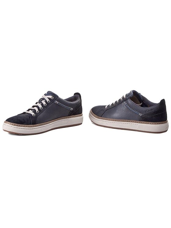 Clarks Sneakersy Lorsen Edge 261101957 Granatowy Modivo.pl