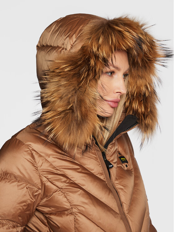 Blauer Μπουφάν πουπουλένιο Courtney BLDC03214 006047 Καφέ Regular Fit ...