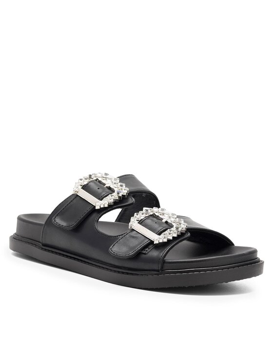 DeeZee Klapki ARABELLA KL-E566-40 Czarny | Modivo.pl