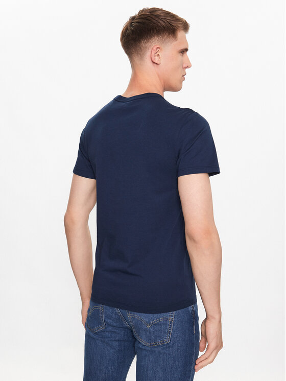 Levi's® T-Shirt Graphic 22491-1323 Granatowy Standard Fit | Modivo.pl