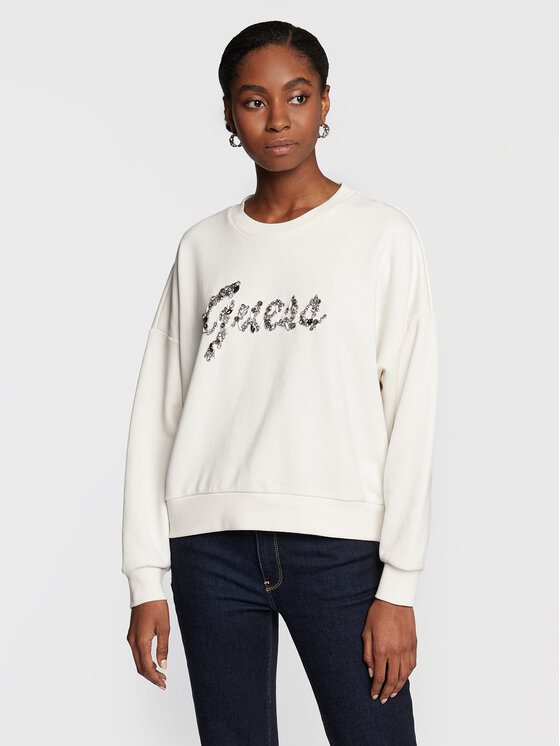 Guess Світшот Manila W2BQ24 K8802 Білий Regular Fit | Modivo.ua