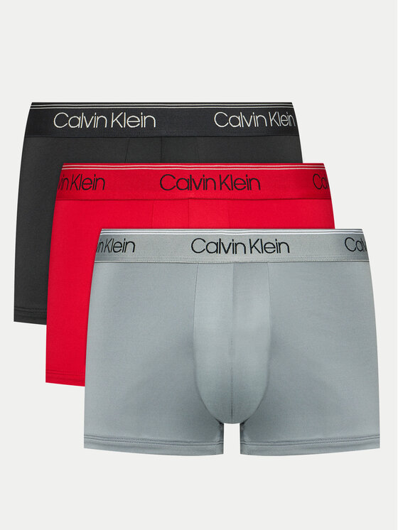 Calvin Klein Underwear Set 3 perechi de boxeri 000NB2569A Colorat ...