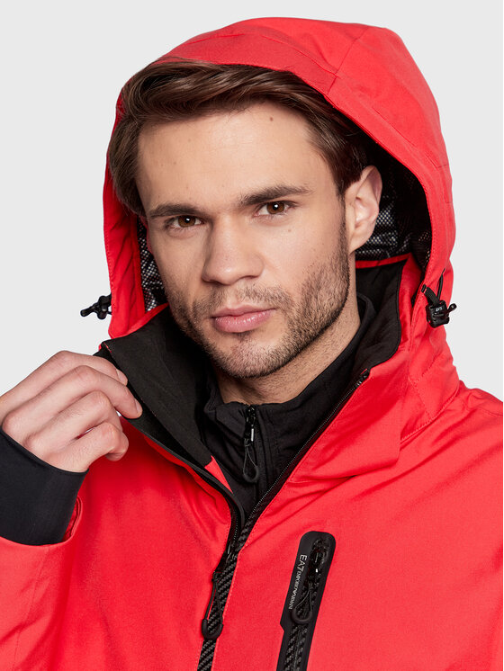 EA7 Emporio Armani Skijacke 8NPG20 PN45Z 1465 Rot Regular Fit | Modivo.de