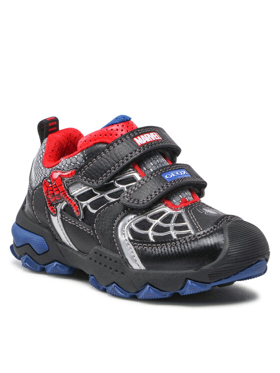 Geox Sneakersy SPIDER-MAN J Buller B. A J269VA 0BU11 C0048 M Czarny ...
