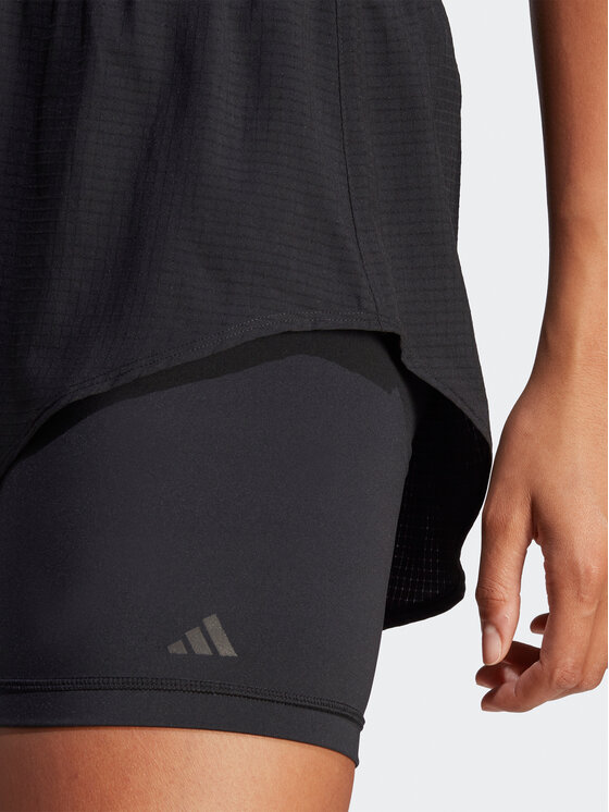 adidas Sportshorts HIIT HEAT.RDY Training 2-in-1 Shorts HN5555 Schwarz ...