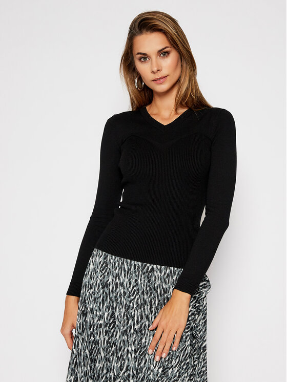 Guess Megztinis Veronica W0BR96 Z2IL0 Juoda Slim Fit | Modivo.lt