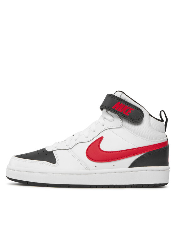 Nike Sneakersy Buty Court Borough Mid 2 (GS) CD7782-110 Bílá | Modivo.cz