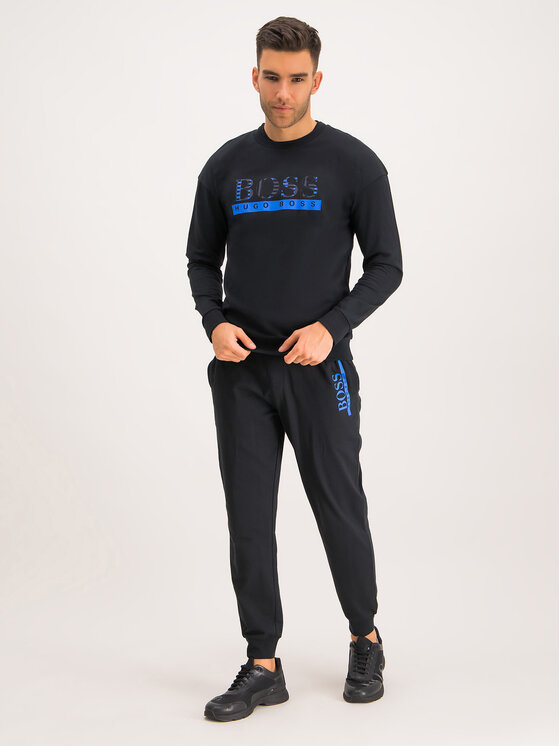 Boss Bluza Authentic 50420490 Czarny Regular Fit | Modivo.pl