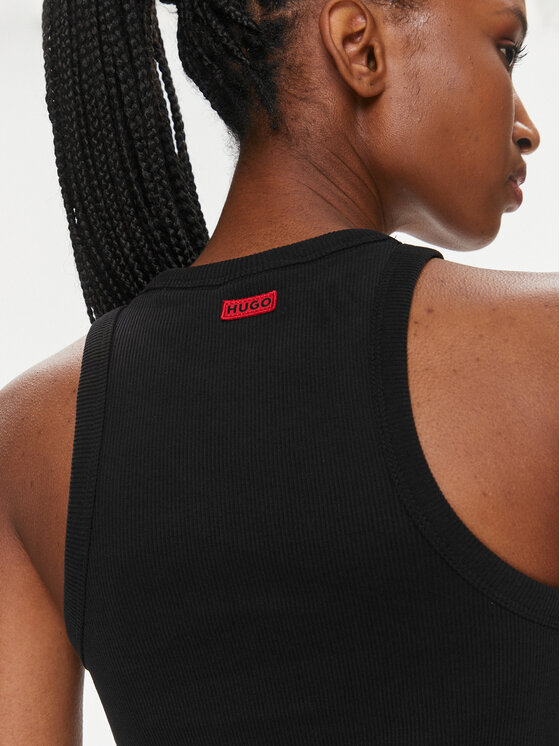 Hugo Top Classic Tank 50478532 Schwarz Slim Fit | Modivo.de