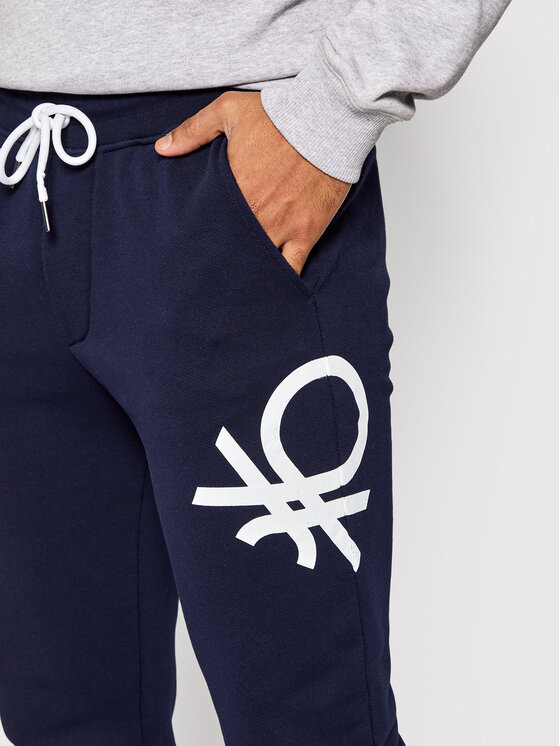 United Colors Of Benetton Jogginghose 3qlap0518 Dunkelblau Regular Fit