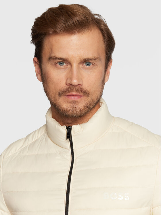 BOSS Demisezoninė striukė Calanos 50481548 Smėlio Regular Fit | Modivo.lt