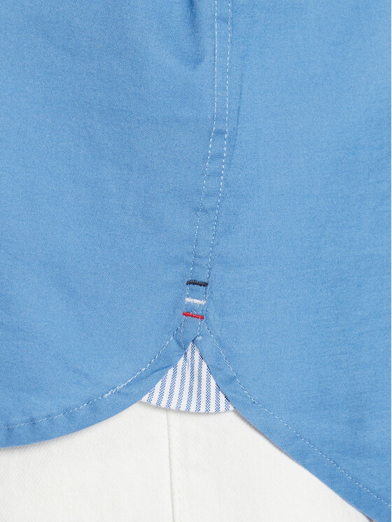 Tommy Hilfiger Hemd MW0MW30934 Blau Regular Fit | Modivo.de