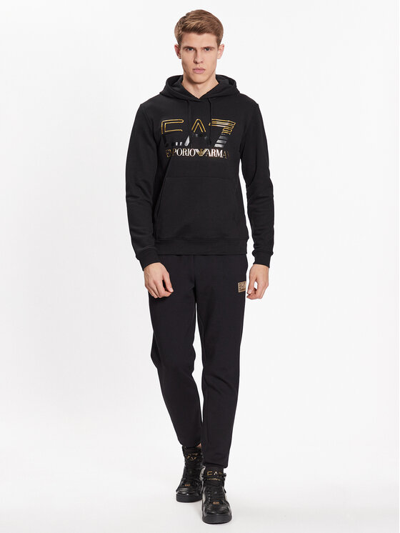 EA7 Emporio Armani Sweatshirt 3RPM13 PJLSZ 0208 Schwarz Regular Fit | Modivo.de