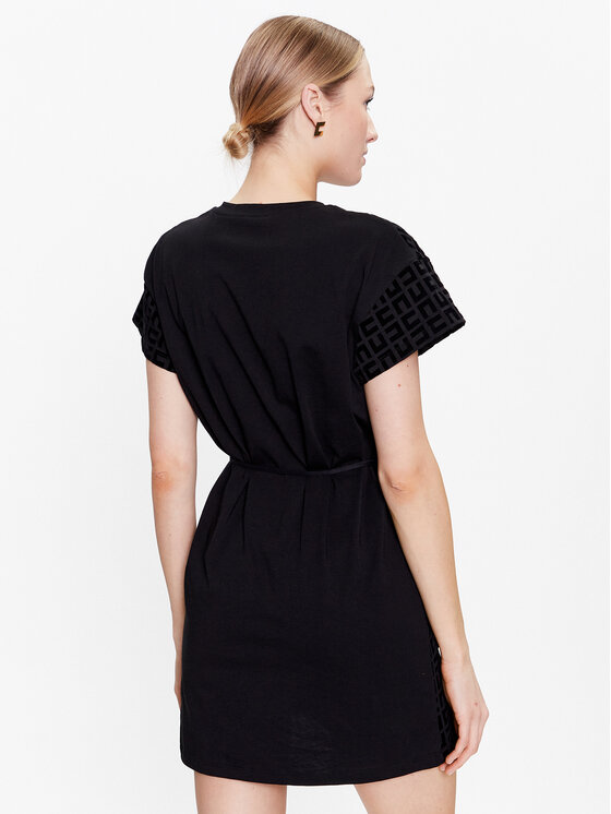 Elisabetta Franchi Kleid für den Alltag AB-319-31E2-V190 Schwarz ...