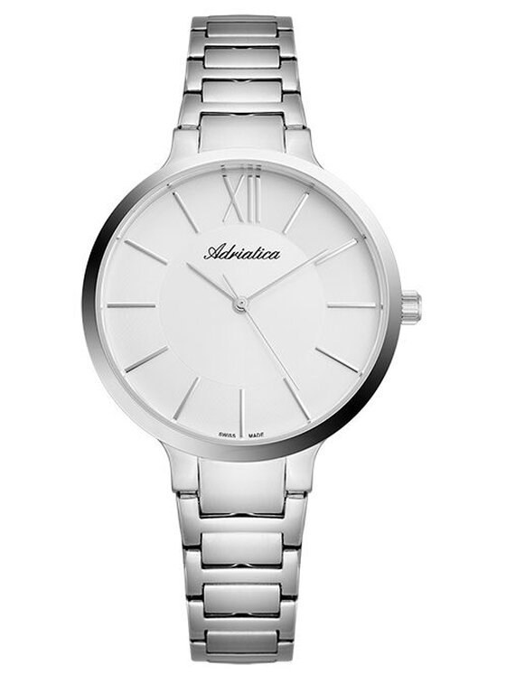 Adriatica Zegarek A3571.5163Q Srebrny | Modivo.pl