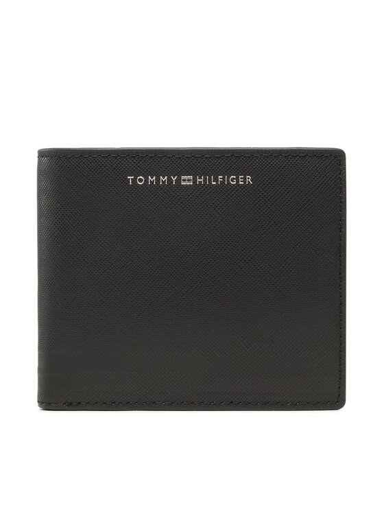Tommy Hilfiger Μεγάλο Πορτοφόλι Ανδρικό Th Bus Leather Cc Flap And Coin ...