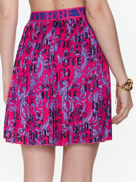 Versace Jeans Couture Плисирана пола 74HAE820 Розов Regular Fit | Modivo.bg