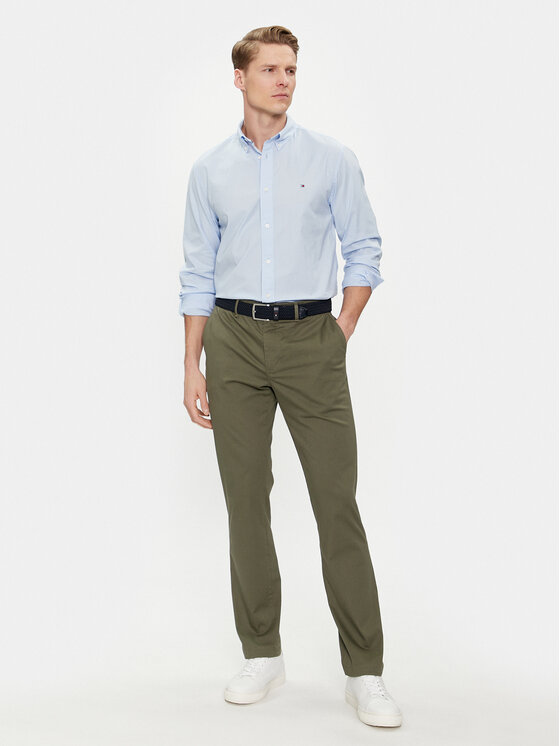 Tommy Hilfiger Koszula MW0MW30934 Błękitny Regular Fit | Modivo.pl