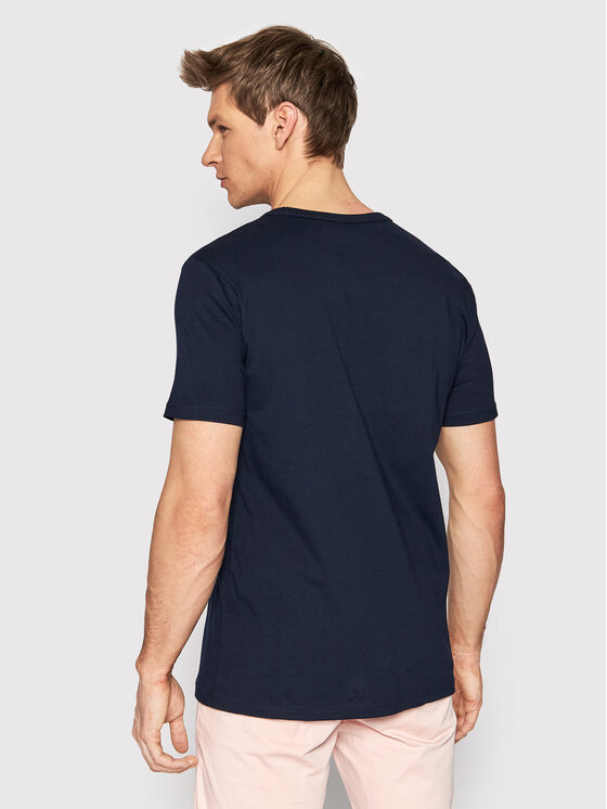 United Colors Of Benetton T-Shirt 3I1XU100A Granatowy Regular Fit ...