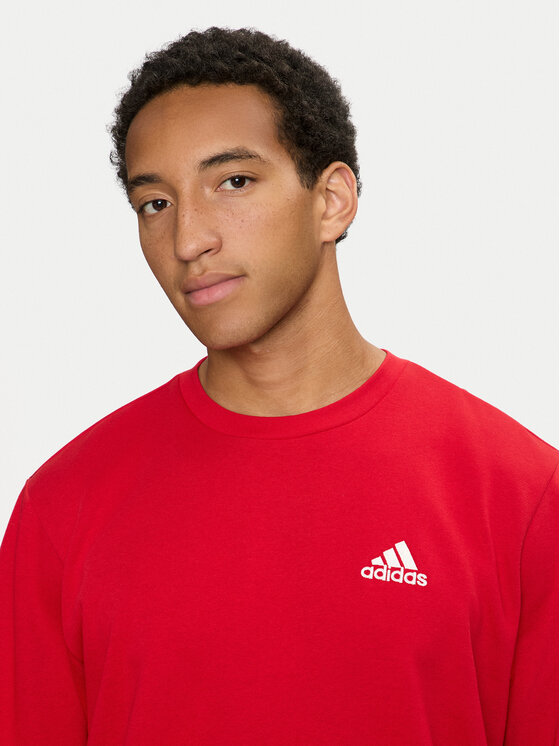 adidas Суитшърт Essentials HL2279 Червен Regular Fit | Modivo.bg