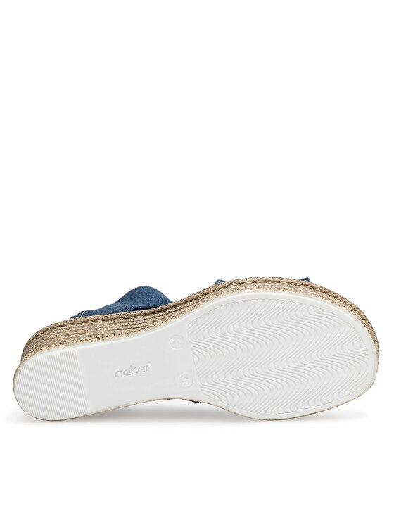 Rieker Sandały 68791-12 Granatowy | Modivo.pl