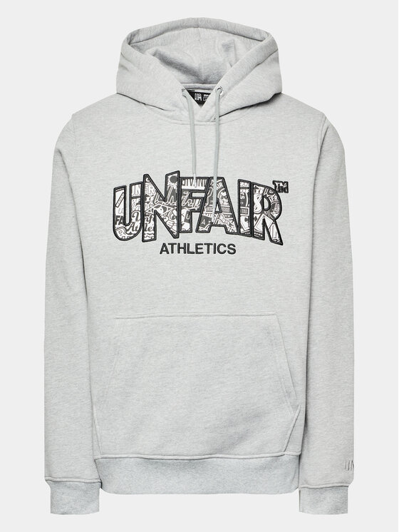 Unfair Athletics Bluza Classic Label Chaos Logo UNFR23-052 Szary ...