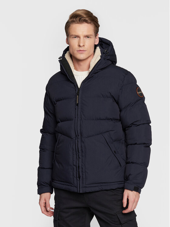 Napapijri Пуховик A-Raspeball NP0A4GNX Cиній Regular Fit | Modivo.ua