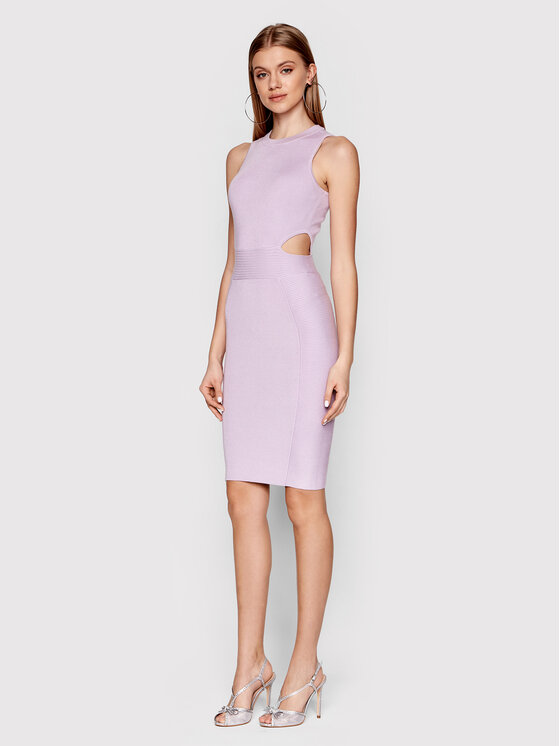 Guess Trikotāžas kleita Allison W2GK88 Z2BF0 Violets Slim Fit | Modivo.lv