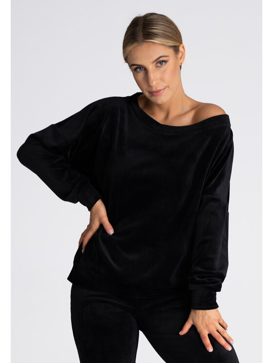 FIGL Bluza M968 Czarny Regular Fit | Modivo.pl