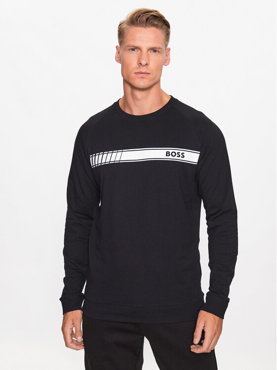 Boss Sweatshirt 50496772 Schwarz Regular Fit | Modivo.de