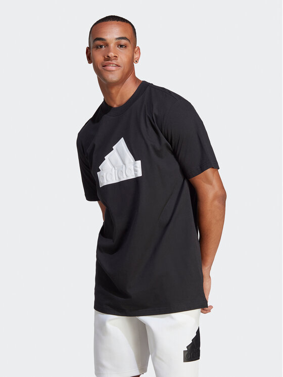 adidas Тишърт Future Icons Badge of Sport IC3709 Черен Loose Fit ...