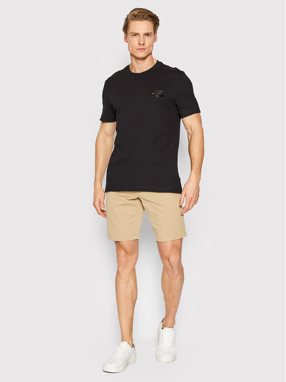 Calvin Klein Шорти от плат Garment Dye K10k109443 Кафяв Slim Fit