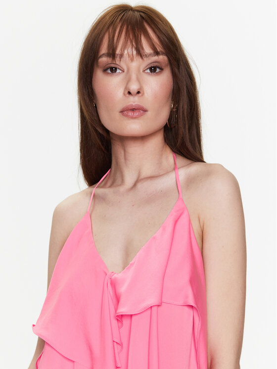 Pinko Sukienka koktajlowa 100710 A0NP Różowy Regular Fit | Modivo.pl