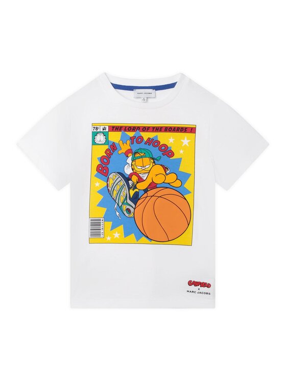 The Marc Jacobs Тишърт Garfield W25584 S Бял Regular Fit | Modivo.bg