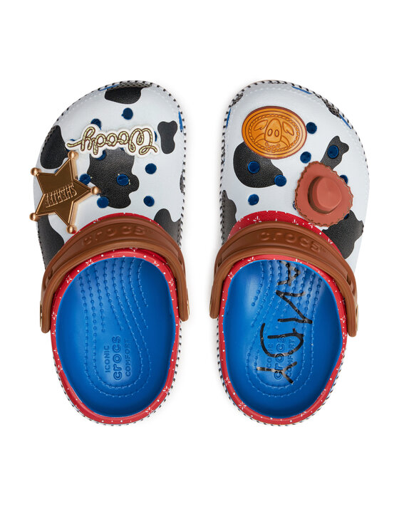 Crocs Шльопанці Toy Story Woody Classic Clog Kids 209461 Голубий ...