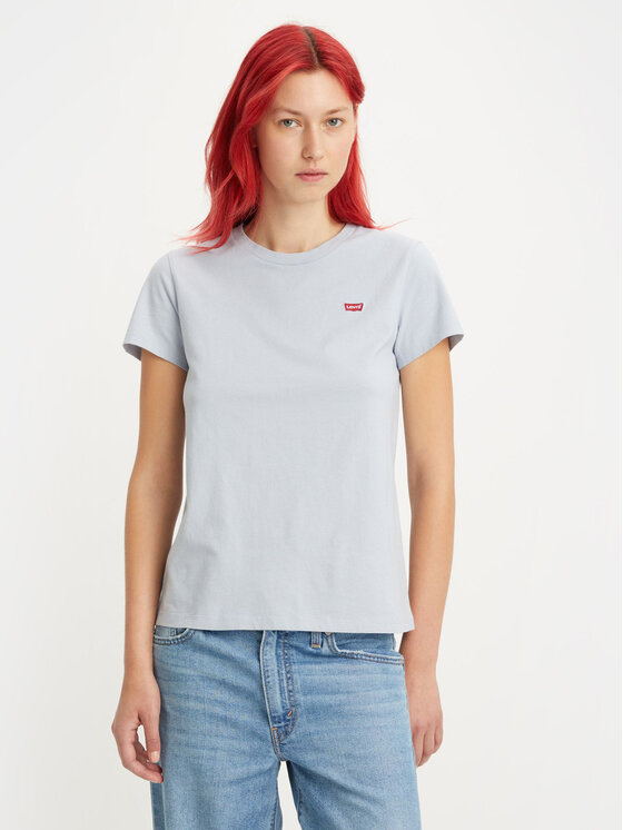 Levi's® T-Shirt The Perfect Tee 391850210 Himmelblau Regular Fit ...
