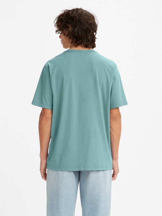 Levi's® T-Shirt Poster Chest Pastel 161430744 Niebieski Loose Fit ...
