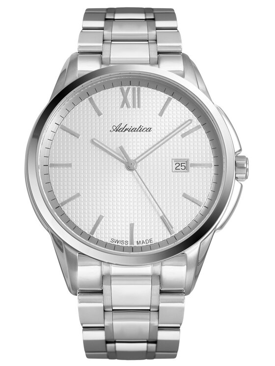 Adriatica Zegarek A1290.5163Q Srebrny | Modivo.pl