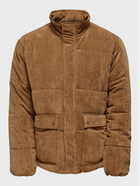Only & Sons Zimné bundy Cash 22022505 Hnedá Regular Fit | Modivo.sk