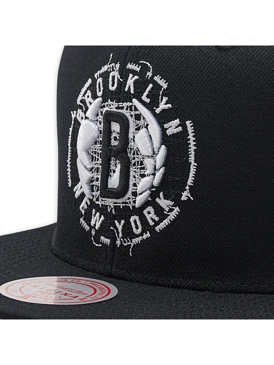 Mitchell & Ness Kepurė su snapeliu NBA Embroidery Nets HHSS4322 Juoda ...