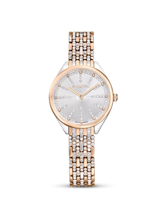 Swarovski Zegarek Attract 5649987 Złoty | Modivo.pl