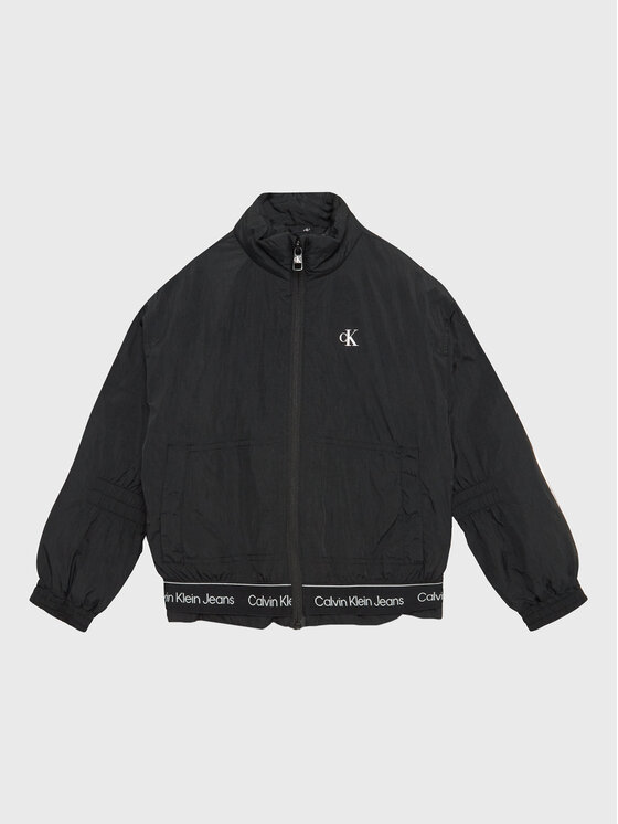 Calvin Klein Jeans Geacă Logo IG0IG01820 Negru Regular Fit | Modivo.ro